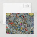 Map of Constellations of the Northern Postcard | Zazzle
