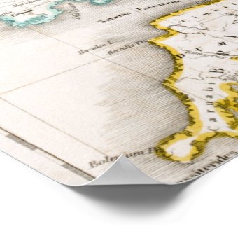 Map of England | Britannia Antiqua Poster | Zazzle