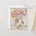 Map of Far East Asia (1932) Postcard | Zazzle