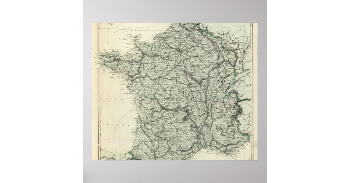 Map of France Poster | Zazzle