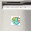 Map of Greece Isles Magnet | Zazzle