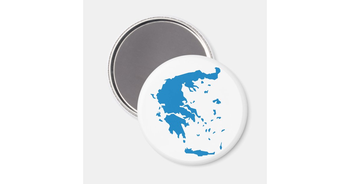 Map of Greece Magnet | Zazzle