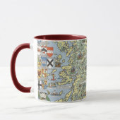 Map of Historical Scotland Mug | Zazzle