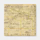 Map of Iowa County, State of Iowa Magnet | Zazzle