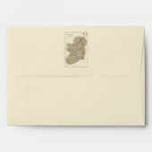 Map of Ireland 1862 Wedding Stationery Envelope | Zazzle