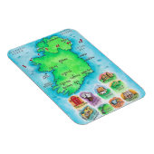 Map of Ireland Magnet | Zazzle