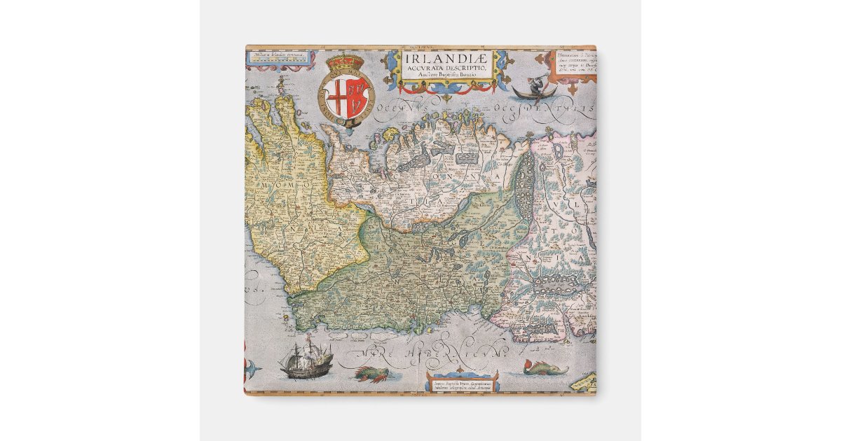 Map of Ireland Magnet | Zazzle