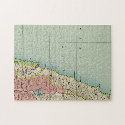 Map of Israel Jigsaw Puzzle | Zazzle