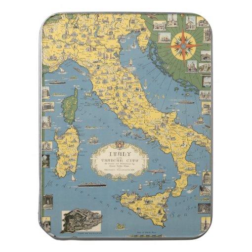 Map of Italy with Vatican City Jigsaw Puzzle | Zazzle