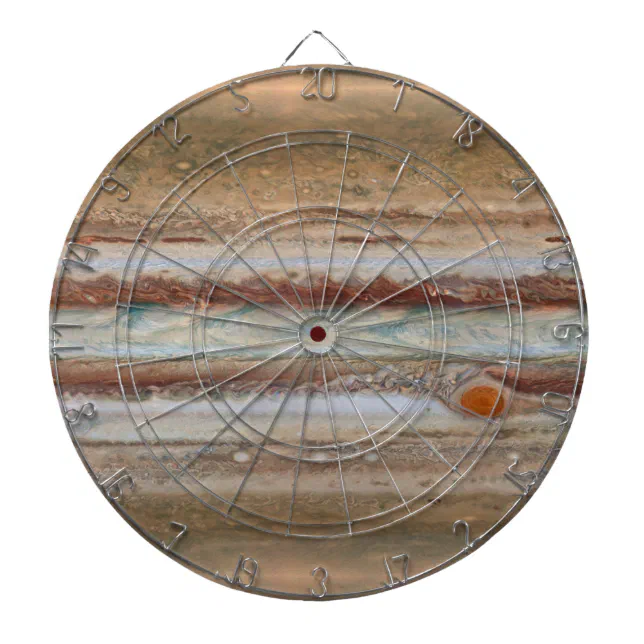 Map of Jupiter Dart Board | Zazzle