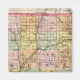 Map of Kent County, Michigan Magnet | Zazzle