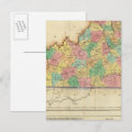 Map Of Kentucky Postcard | Zazzle