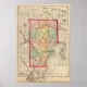 Map of Macomb County, Michigan Poster | Zazzle