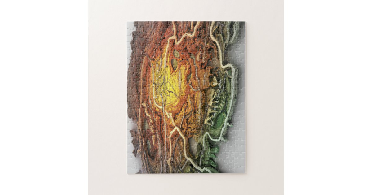 Map of Mordor's Mass Transit Jigsaw Puzzle | Zazzle