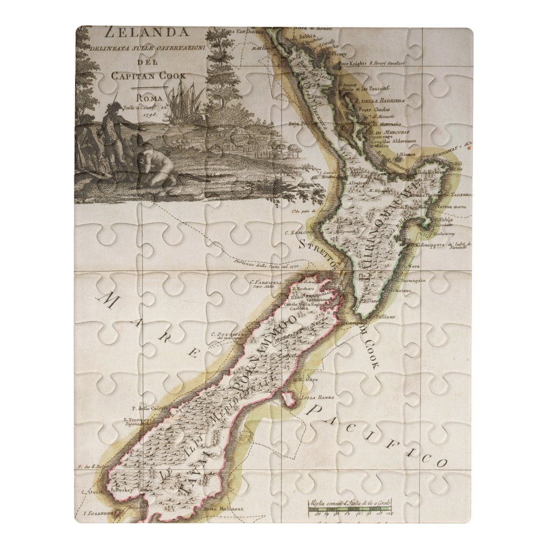 Map of New Zealand Jigsaw Puzzle | Zazzle