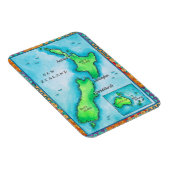 Map of New Zealand Magnet | Zazzle