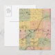 Map of Newaygo County, Michigan Postcard | Zazzle