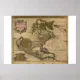 Map of North America dated 1694 Poster | Zazzle