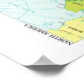 Map of North-America Poster | Zazzle