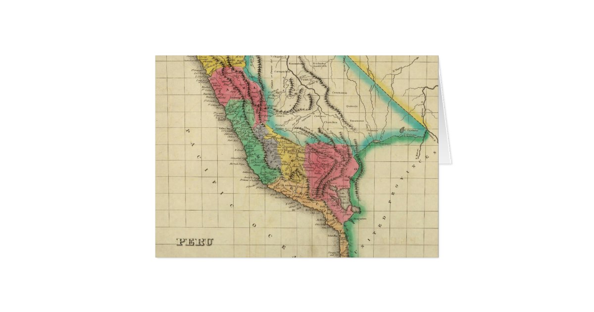 Map Of Peru | Zazzle