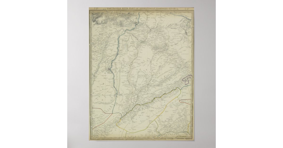 Map of River Systems Poster | Zazzle