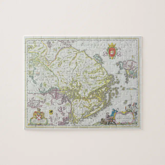 Map of Stockholm, Sweden Jigsaw Puzzle | Zazzle