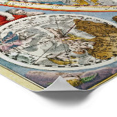 Map of the Christian Constellations as depicted Poster | Zazzle