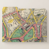 Map of the Coronation Route, London, England File Folder | Zazzle