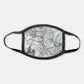 Map of the Ottoman Empire Face Mask | Zazzle