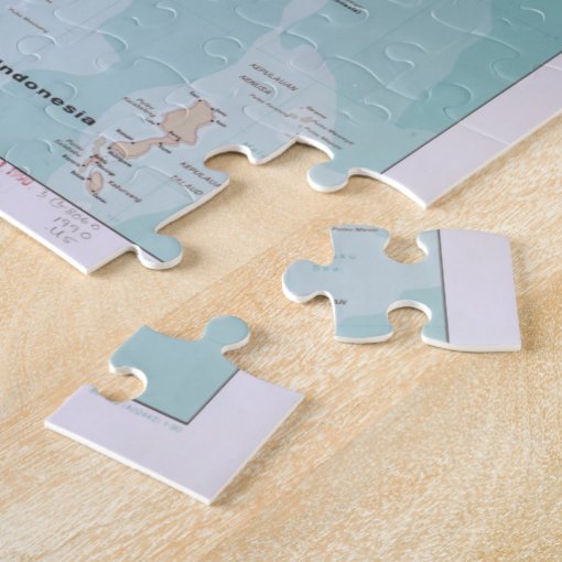 Map of The Philippines (1990) Jigsaw Puzzle | Zazzle