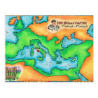 Roman Empire Map During Reign of Emperor Hadrian Postcard | Zazzle.com