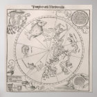 Southern Sky Star Chart and Constellations Map | Zazzle.com