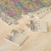 Map of the State of Wisconsin Jigsaw Puzzle | Zazzle