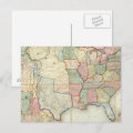Map of The United States of America Postcard | Zazzle