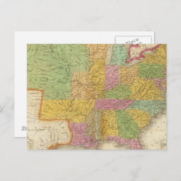 Map of The United States Postcard | Zazzle