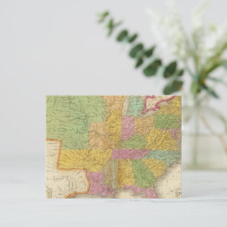 Map of The United States Postcard | Zazzle