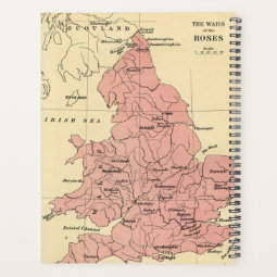 Map of the War of the Roses Planner | Zazzle