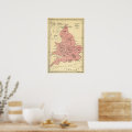 Map of the War of the Roses Poster | Zazzle