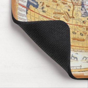 Map of the world, 1486 mouse pad | Zazzle