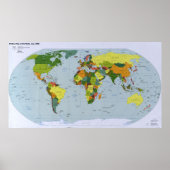 Map of The World (1998) Poster | Zazzle