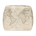 Map of the World 2 Pouf | Zazzle