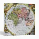 Map of the World 3 Ring Binder | Zazzle