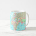 Map of the world coffee mug | Zazzle
