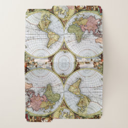 Map of the World File Folder | Zazzle