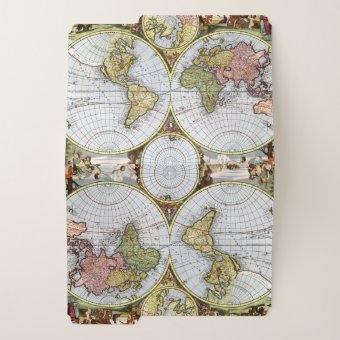 Map of the World File Folder | Zazzle