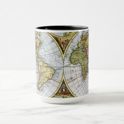 Map of the World Mug | Zazzle