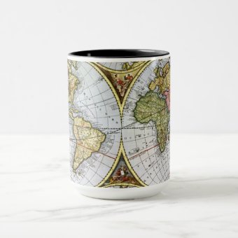 Map of the World Mug | Zazzle