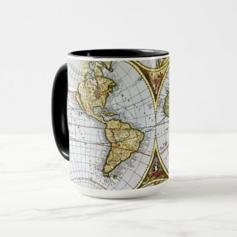 Map of the World Mug | Zazzle