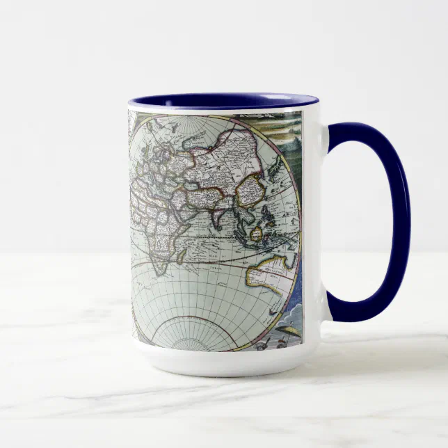 Map of the world mug | Zazzle