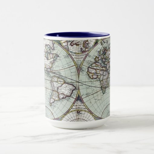 Map of the world mug | Zazzle